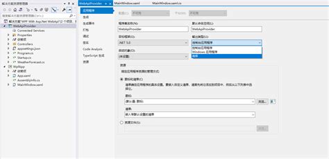 dotnet5将 webapi宿主到wpf 非法关键字 博客园