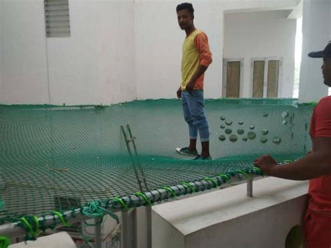 Building Safety Net Installation In Delhi Mk Bird Nets