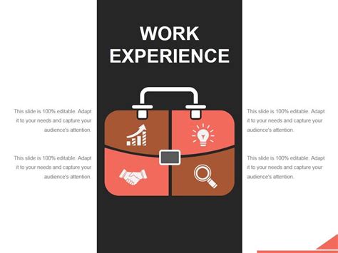 Work Experience Template 2 Ppt PowerPoint Presentation Sample