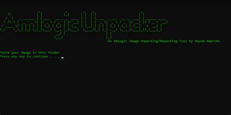 TOOL Amlogic Unpacker Windows Tool To Unpack Repack Oreo Images XDA Forums