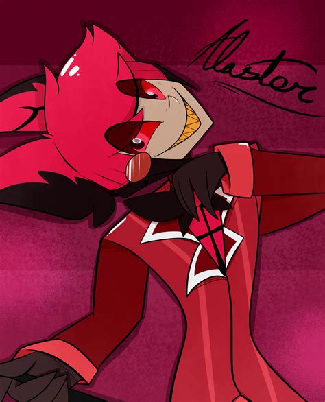 Alastor Hazbin Hotel Fanart By Itsnamedarci On Deviantart