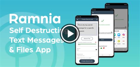 Your Secure Self Destructing Text Messages Solution Tn Shorts