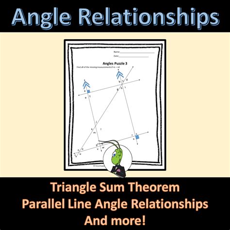 Geometry Angles Relationships