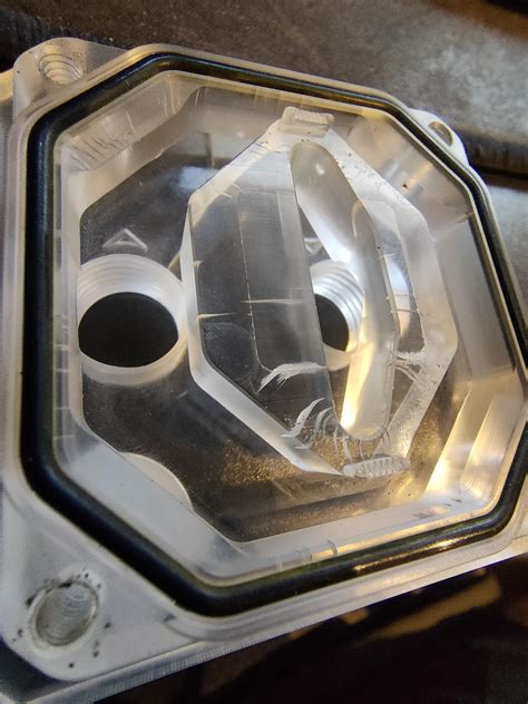 Ekwb Velocity Cpu Block Has A Lot Of Cracks Is That Normal O O R