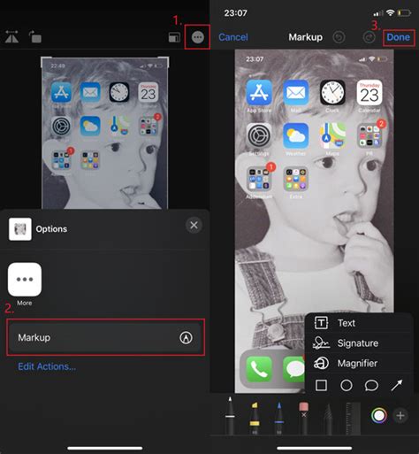 Guide complet 2020 sur la façon de capturer un iPhone et de modifier des captures d écran