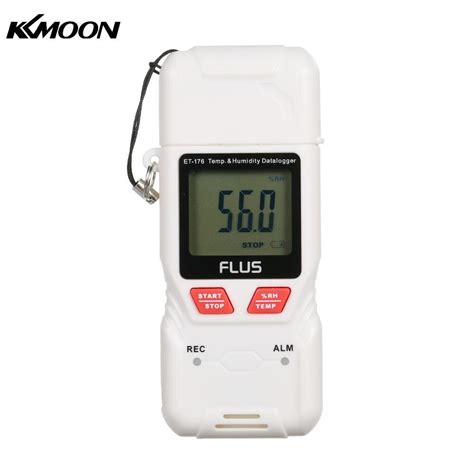 KKMOON USB Humidity Temperature Data Logger Recorder With LCD Screen High Accuracy Thermometer