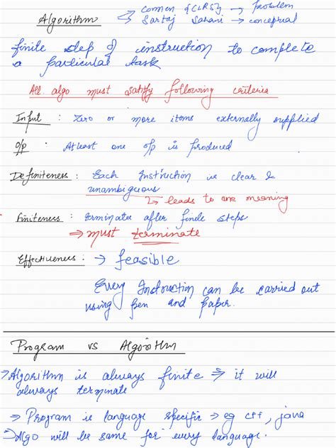 Lecture 2 Algorithm And Basics Of Tc And Sc240905024009 Pdf