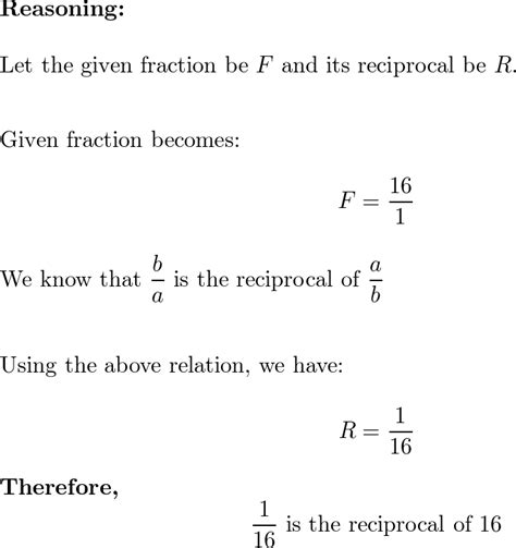 Use Mental Math To Write The Reciprocal 16 Quizlet Use Mental Math To Write The Reciprocal 16 Quizlet