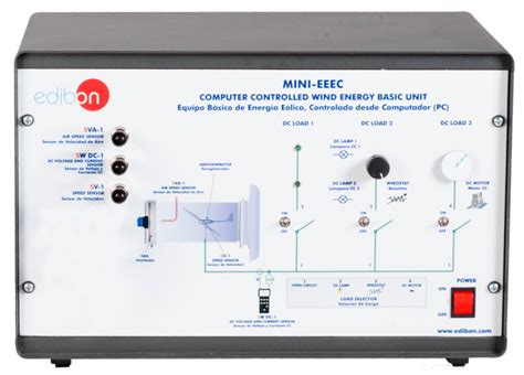 Computer Controlled Wind Energy Basic Unit Edibon