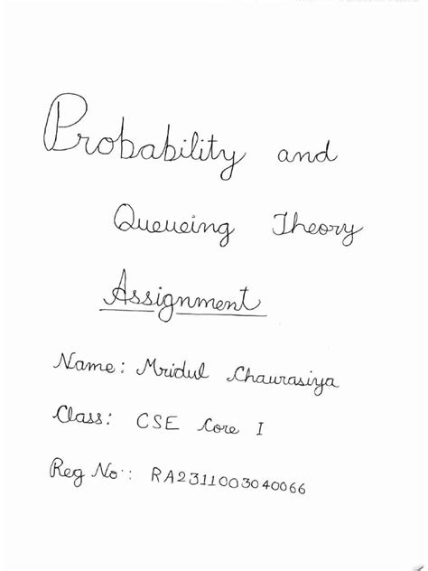 Maths Assignment Pdf