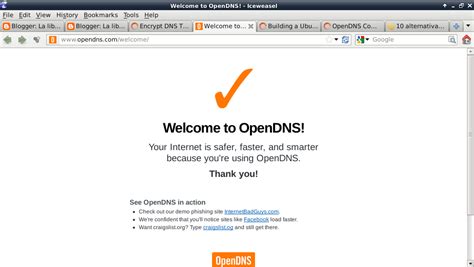 página de seraph cifrar el tráfico de dns en linux con dnscrypt y opendns