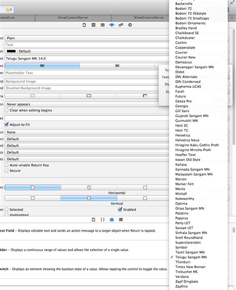 Iphone How To Display Telugu Font In Uitextveiw In Ios Stack Overflow