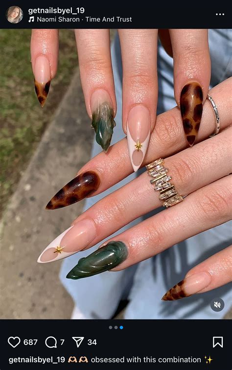 Pin By Clairissa On Nail Inspo In 2025 Turtle Nails Green Nails