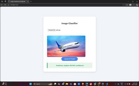 Deeplearning Ai Flask Cnn Imageclassification Webdevelopment Chirag Jain