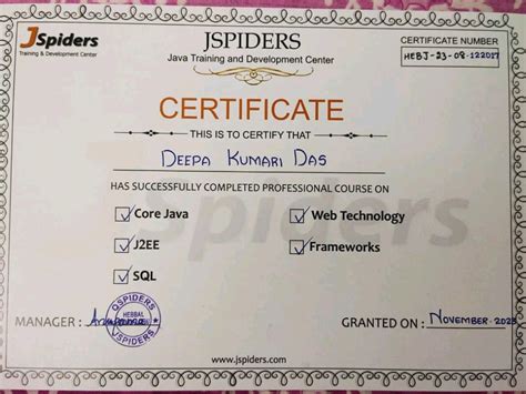 deepa kumari das on linkedin jsipder jspiderhebbal placement