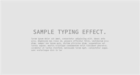 20 Text Typing Effect Css Animation Examples Onaircode