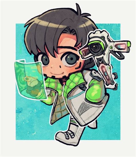 Crypto And Hack Apex Legends Drawn By Husagin Danbooru