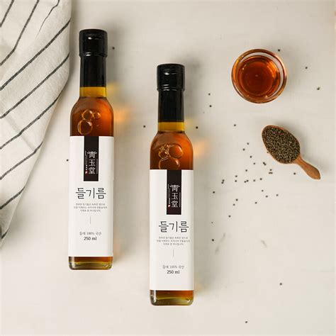 청옥당 참기름 들기름 선물세트 청옥당