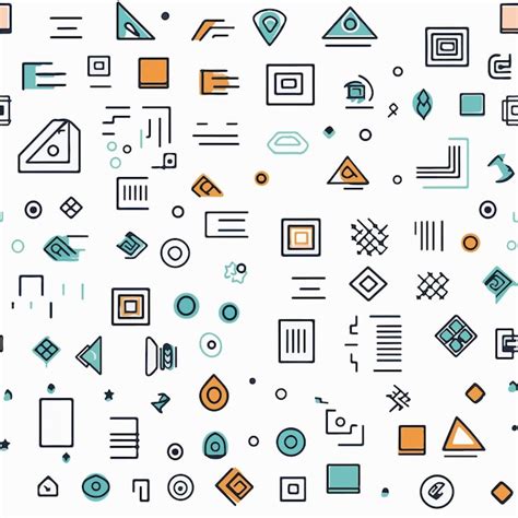 Premium Vector Geometric Abstract Seamless Pattern Vector