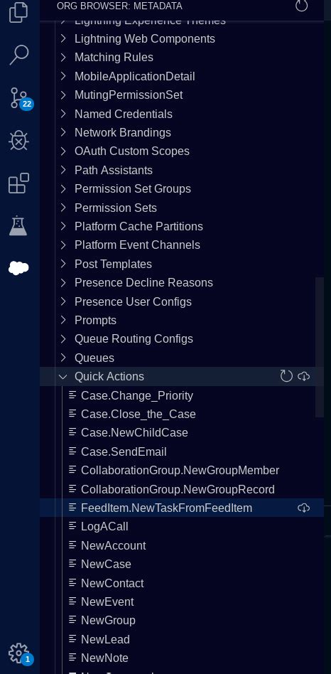 Packagexml How To Retrieve Lightning Component Quick Action In Vs