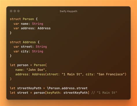 Daniil Vereshchagin On Linkedin Swift Iosdevelopment Programmingtips Keypaths Swiftlang