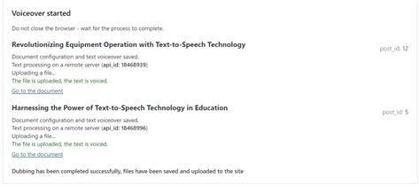 WordPress Text To Speech Plugin Voice Articles With AI