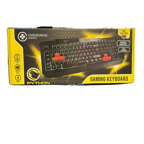 Pre Owned Overdrive Gaming Keyboard Own Less