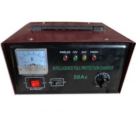 Зарядно устройство 12 24v 50a за акумулатор за кола камион