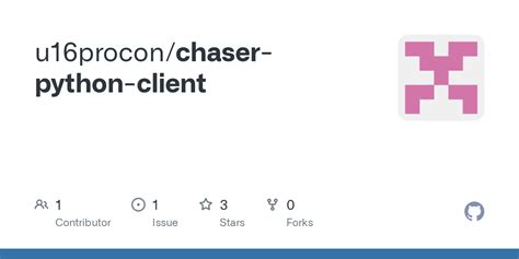 Github U16proconchaser Python Client