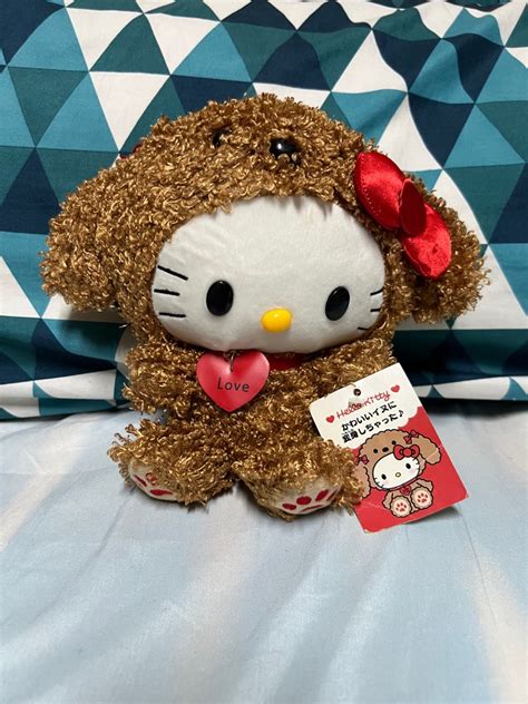Sanrio Smiles Hello Kitty Poodle Plush Hobbies And Toys Toys And Games On