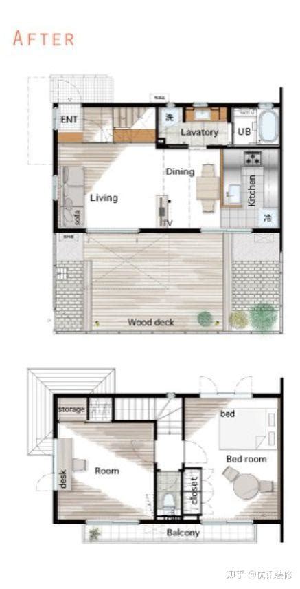 夫妻俩的73㎡温馨小屋，双层设计，还带超大观景阳台，幸福感爆棚 知乎
