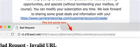 Marketing Cloud Ampscript Wont Execute Inside Of An Tags Href