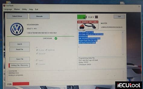 Блогът на Ecutuner Foxflash Read And Write Vag Edc16u1 Ecu Via Obd