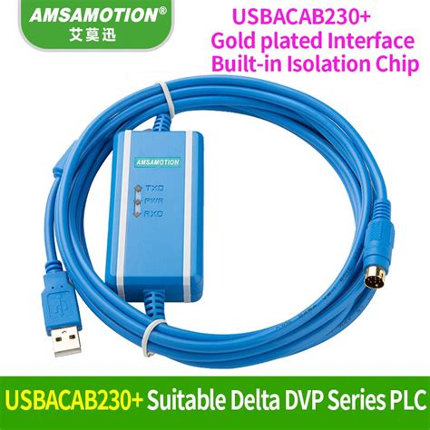 Usb Dvp Suitable Delta Dvp Plc Programming Cable U Grandado
