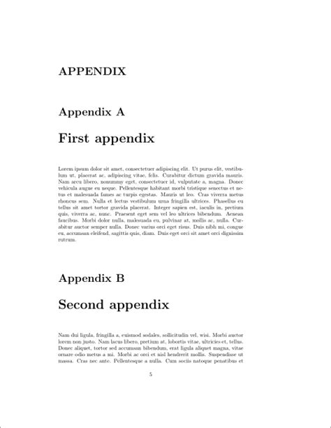 Page Breaking Adding Section Header To Appendix TeX LaTeX Stack Exchange