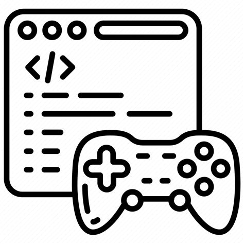 Game Development Designing App Console Online Gaming Icon