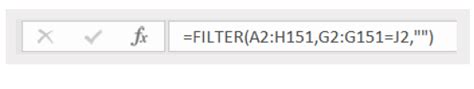 Exploring Excels Dynamic FILTER Function Journal Of Accountancy