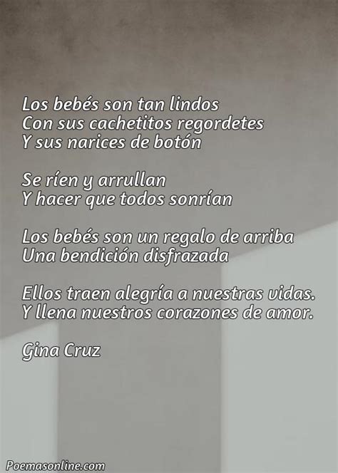 Mejores Poemas Infantil Sobre Beb S Poemas Online