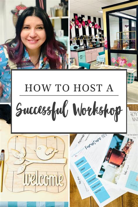 How To Host A Successful Workshop Teaching Crafts Diy Workshop Creative Workshop