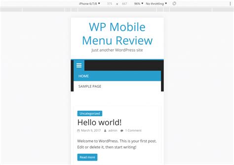 WP Mobile Menu Review Create A Better WordPress Mobile Menu