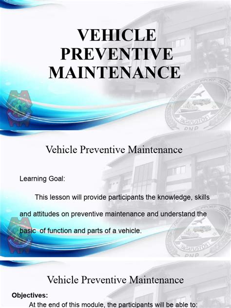 Preventive Maintenance Ppt Lecture Blc2024 1 Pdf Brake Gear