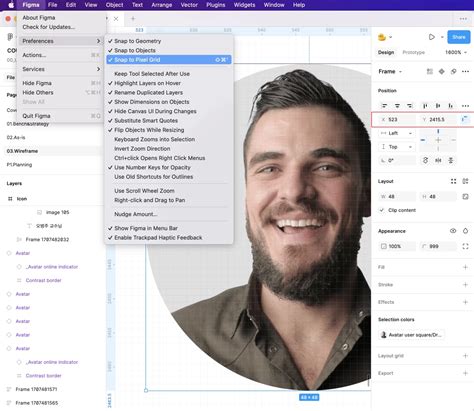 Snap To Pixel Grid And Decimal Point Position Issue Figma Forum
