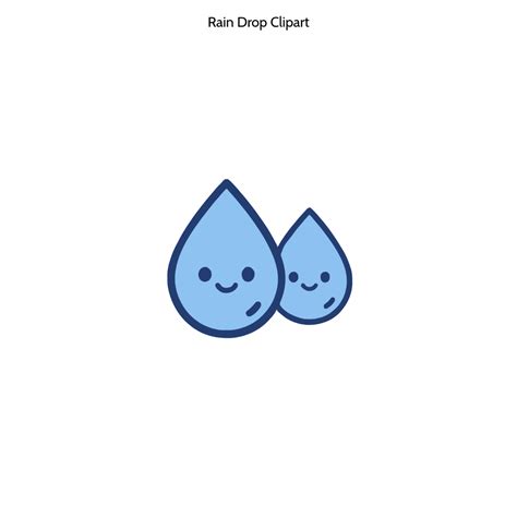 Free Rain Drop Clipart Template To Edit Online