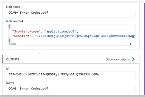 Create Blob Action Replaces Special Characters With Spaces · Issue 834
