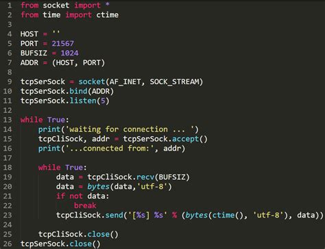 一个tcp服务器和客户端示例 网络编程 Ping的博客 博客园