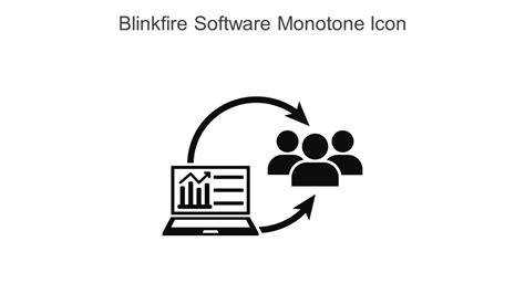 Blinkfire Software Monotone Icon In Powerpoint Pptx Png And Editable Eps Format Ppt Template