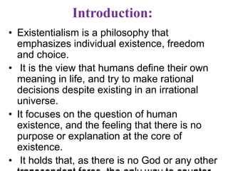 What Is Existentialism A Comprehensive Definition Updated July 2024