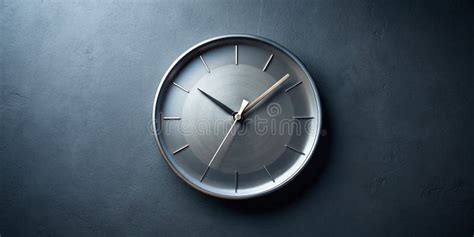 Elegant Minimalist Analog Clock A Modern Timepiece Inspired By Food Photography Aesthetics