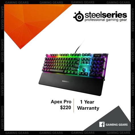 Steelseries APEX PRO Gaming Gears Best Gaming Gears Shop In Town