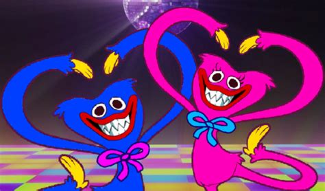 Хаги Ваги и Киси Миси Вечеринка — гуляць анлайн бясплатна на сэрвісе Яндекс Игры